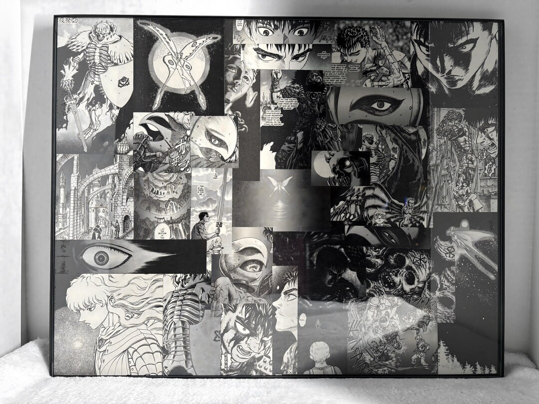 Berserk | Glass Frame - Etsy