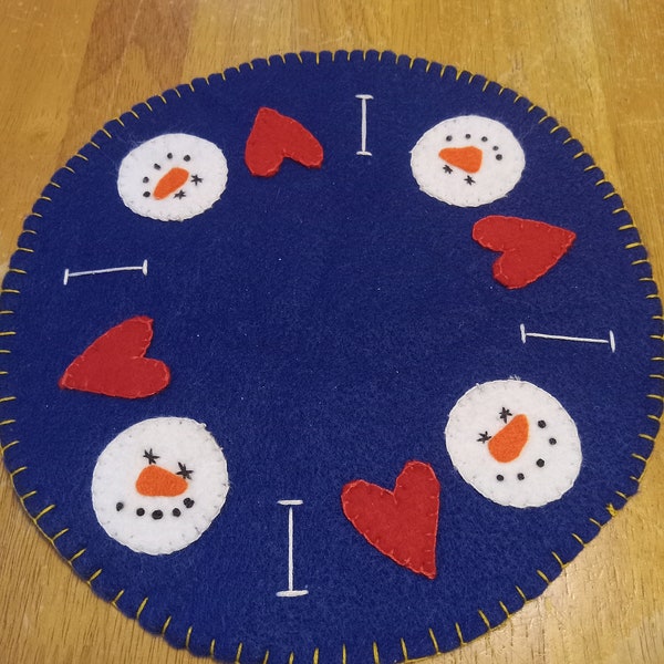 Primitive Candle Mat - Etsy