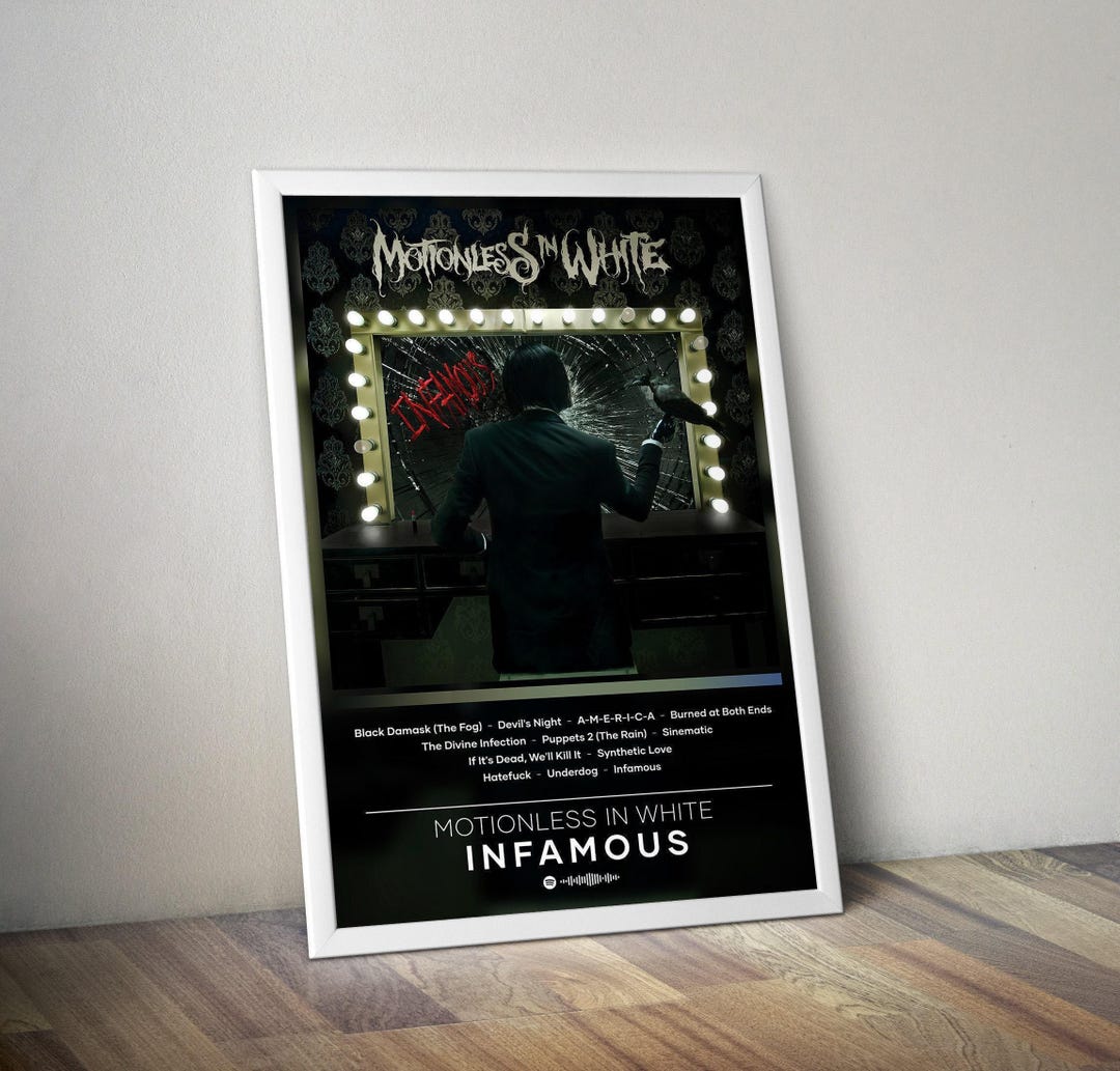 Motionless in White Poster Print | Infamous Poster | Album Poster Print ...