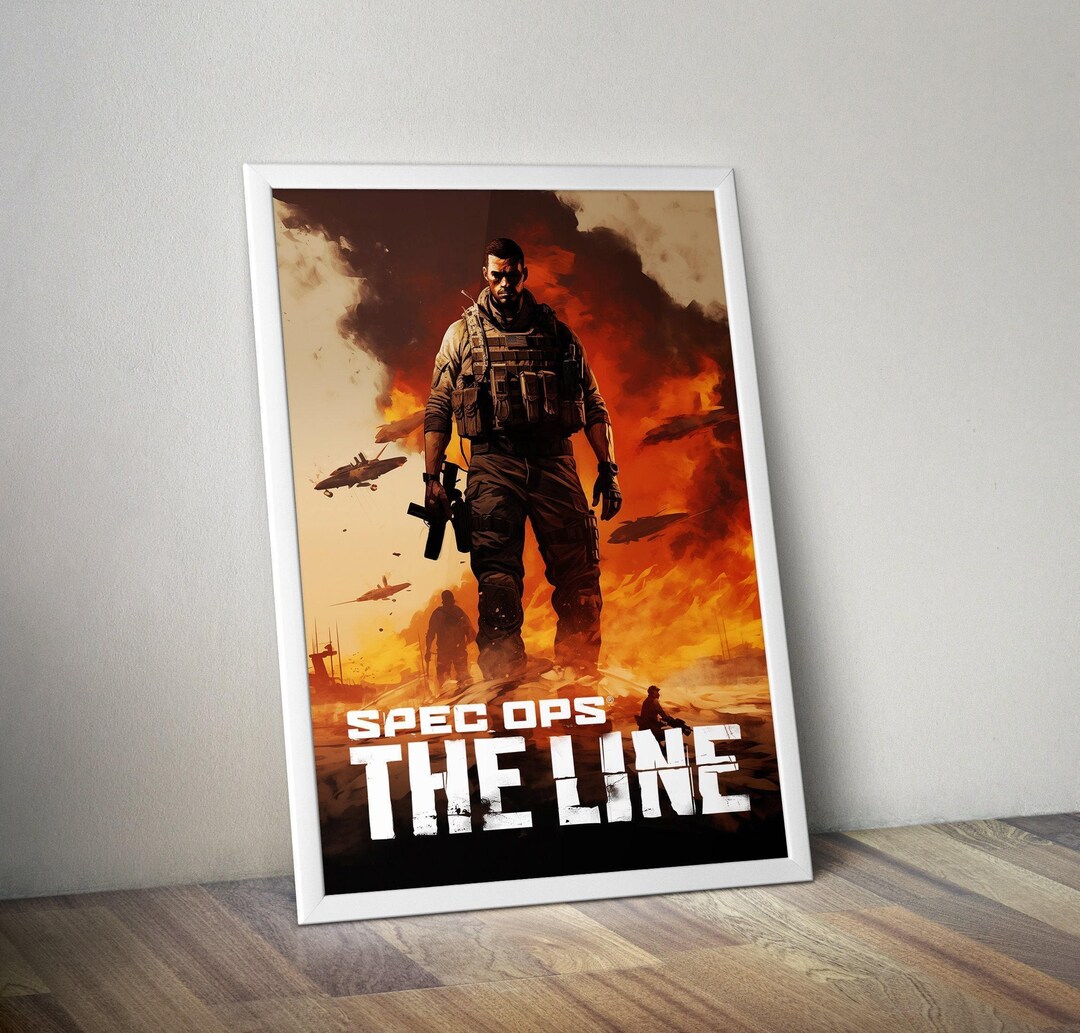 Spec Ops: the Line Poster | Spec Ops Artwork | Gaming Poster | HD Color ...