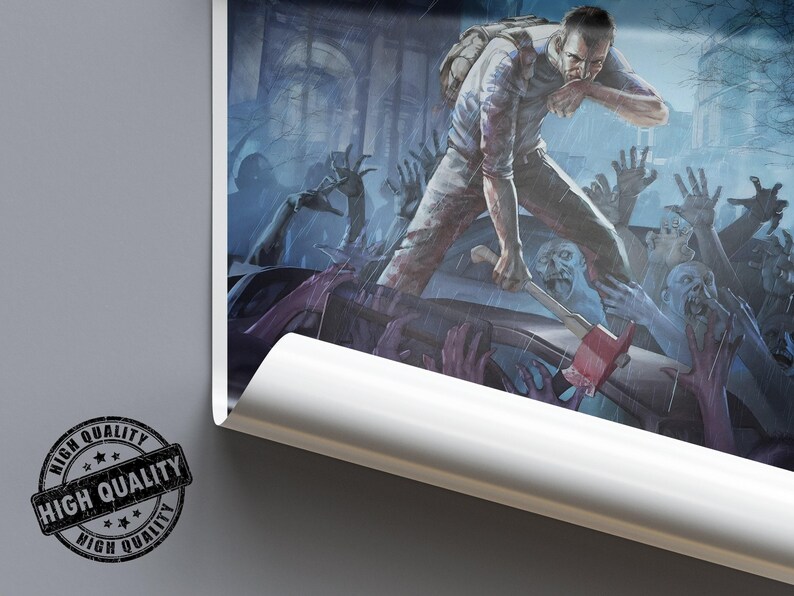 Project Zomboid Poster | Zombie Game Prints | Gaming Posters | 4 Colors ...