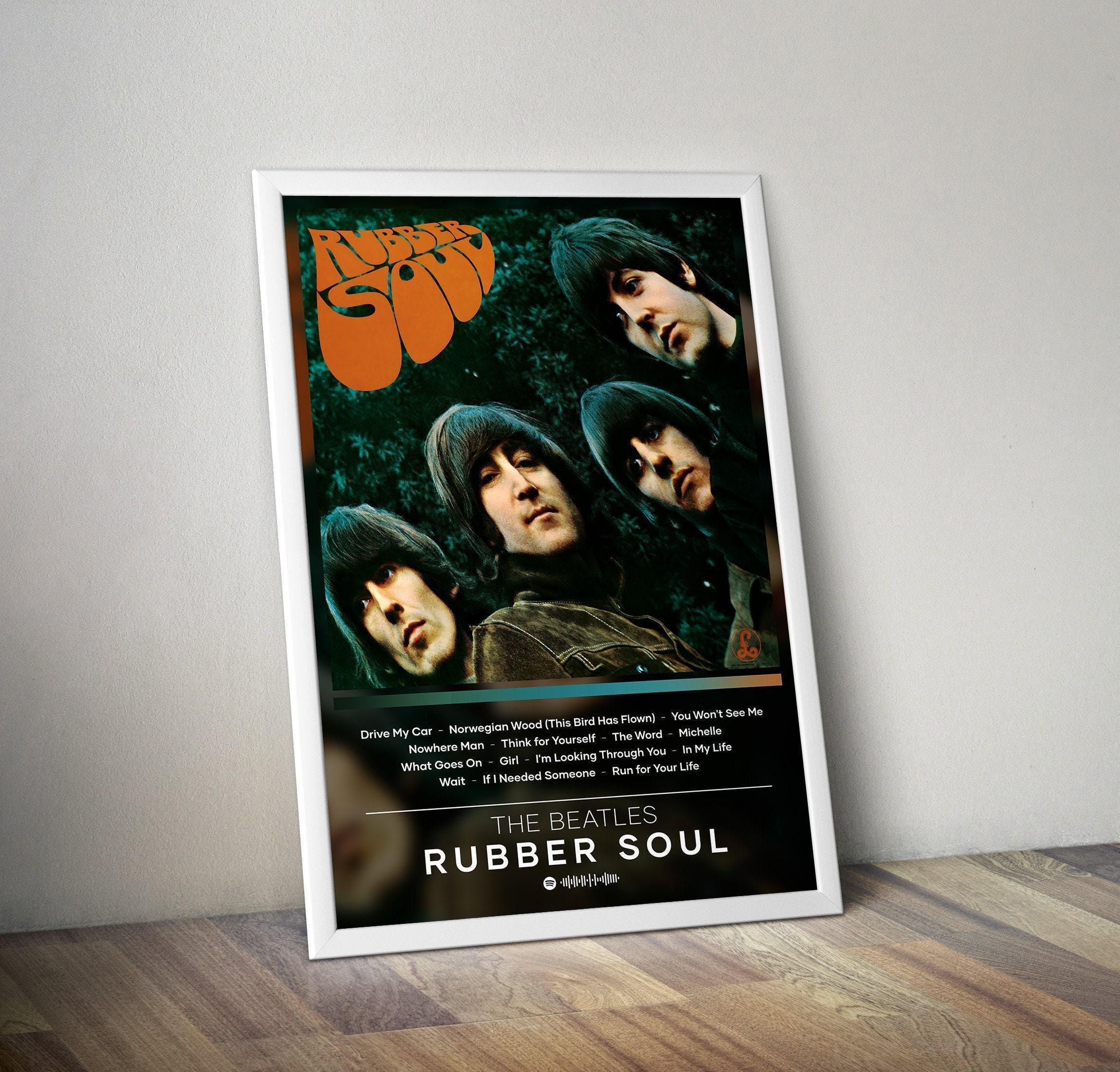 The Beatles Poster | Rubber Soul Poster | Album Poster Print | 4 Color ...