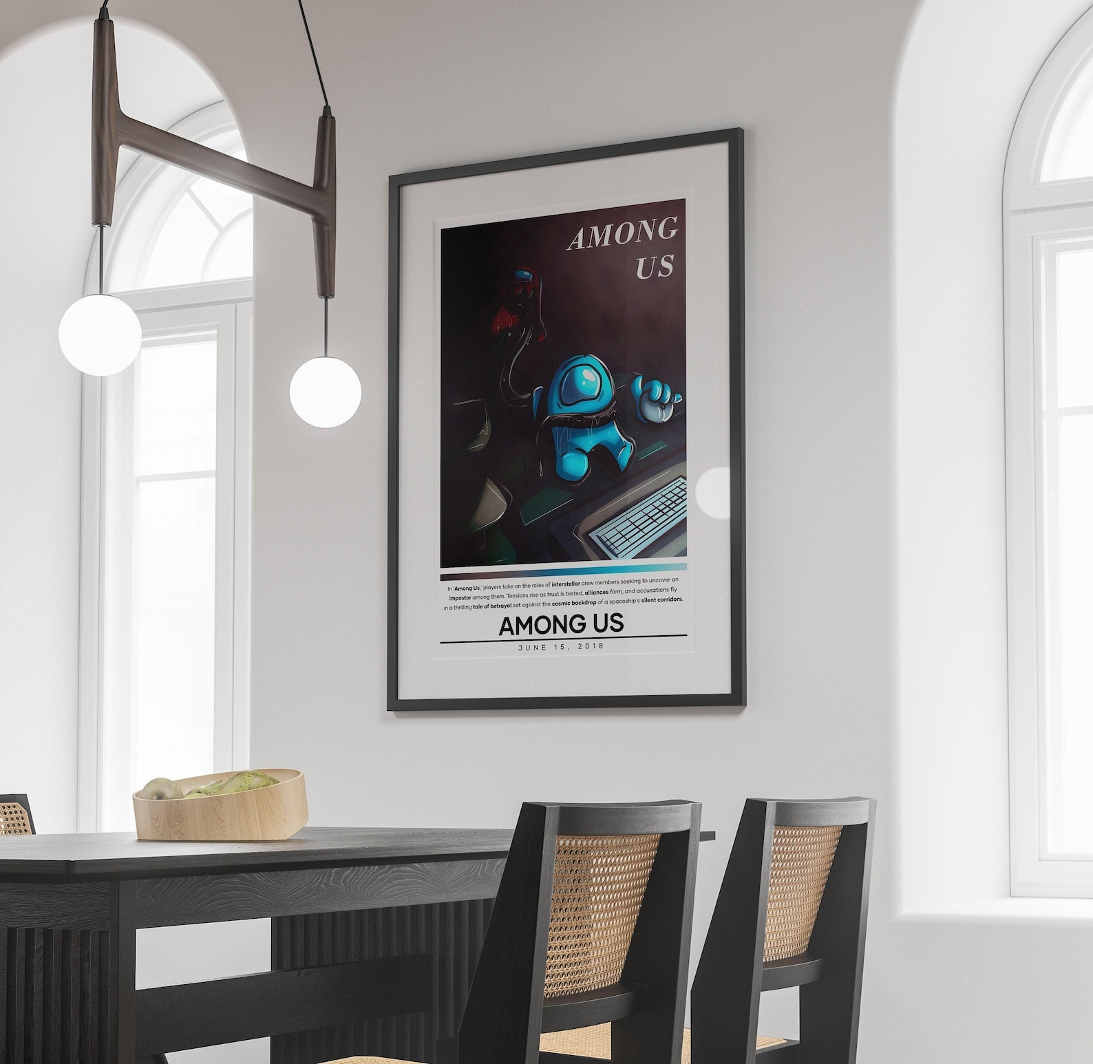 Among Us Poster | Among Us Prints | Gaming Poster | 4 Colors | Video ...