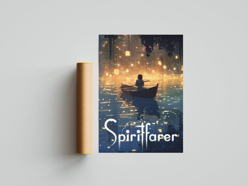 Spiritfarer Poster | Spiritfarer Artwork | Gaming Poster | HD Color ...