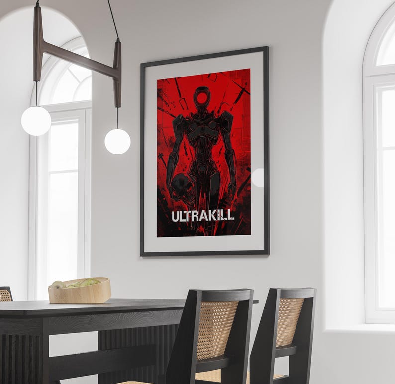 Ultrakill | Ultrakill Poster | Ultrakill Artwork | Gaming Poster | HD ...