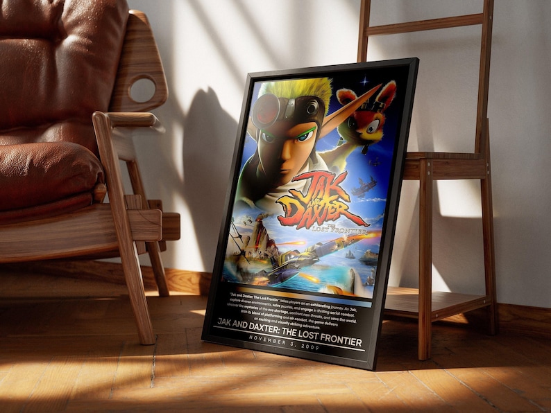 Jak and Daxter: the Lost Frontier Poster | Jak Prints | Gaming Poster ...