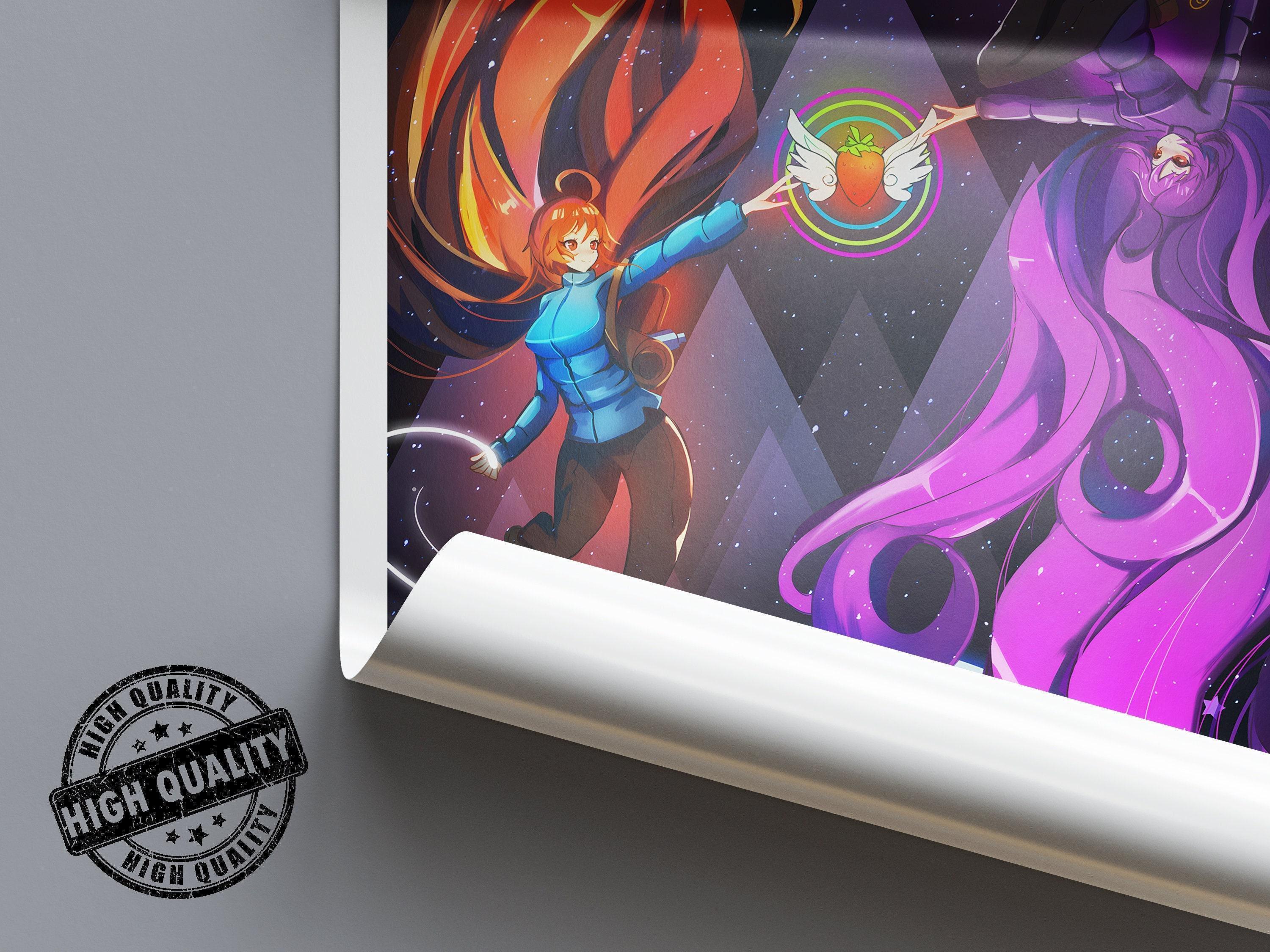 Celeste Poster | Celeste Prints | Gaming Poster Print | 4 Colors ...