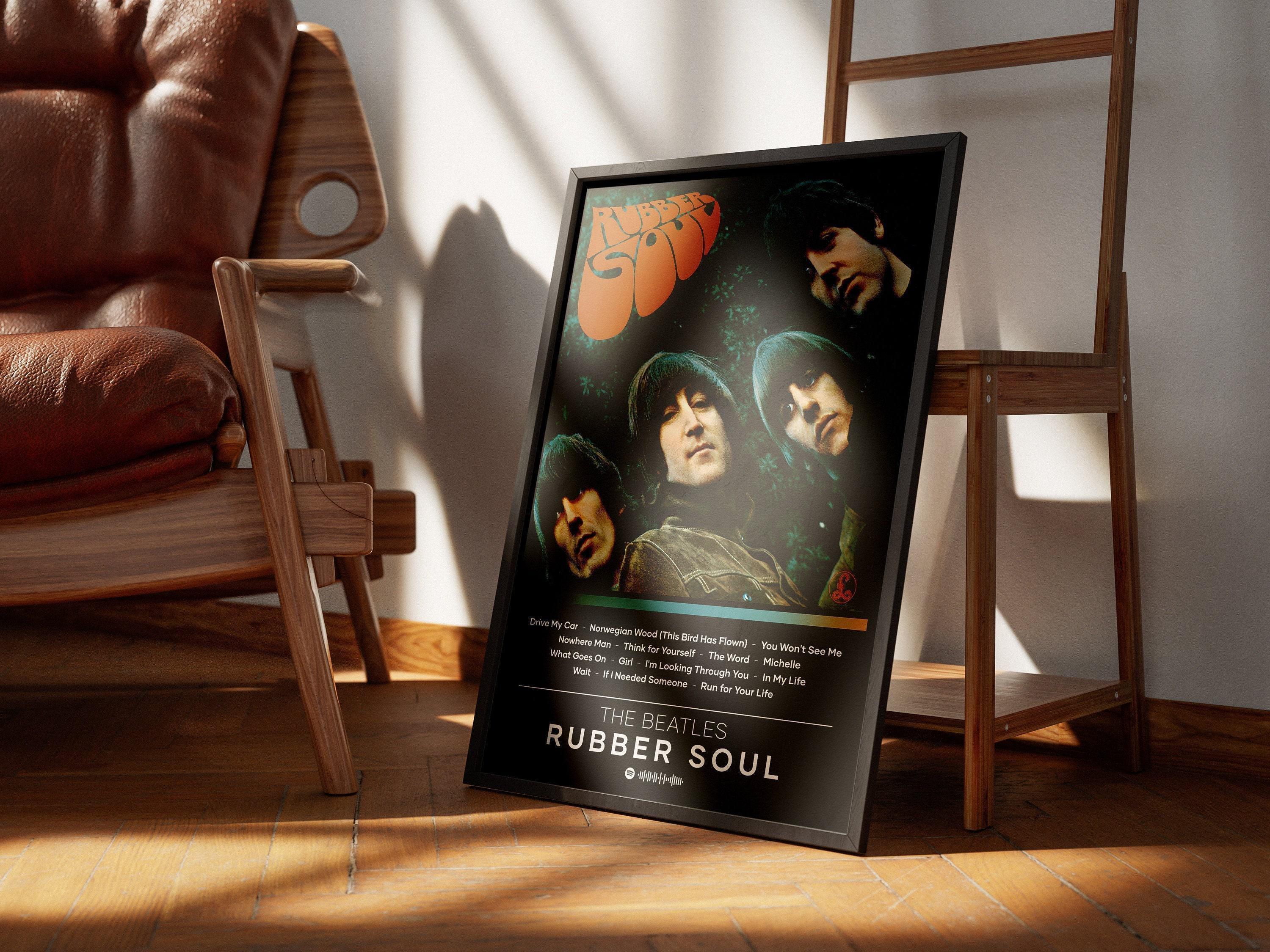 The Beatles Poster | Rubber Soul Poster | Album Poster Print | 4 Color ...