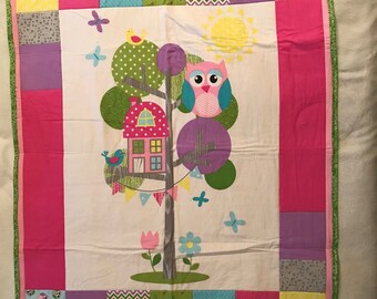 Owl Baby Quilt | Etsy