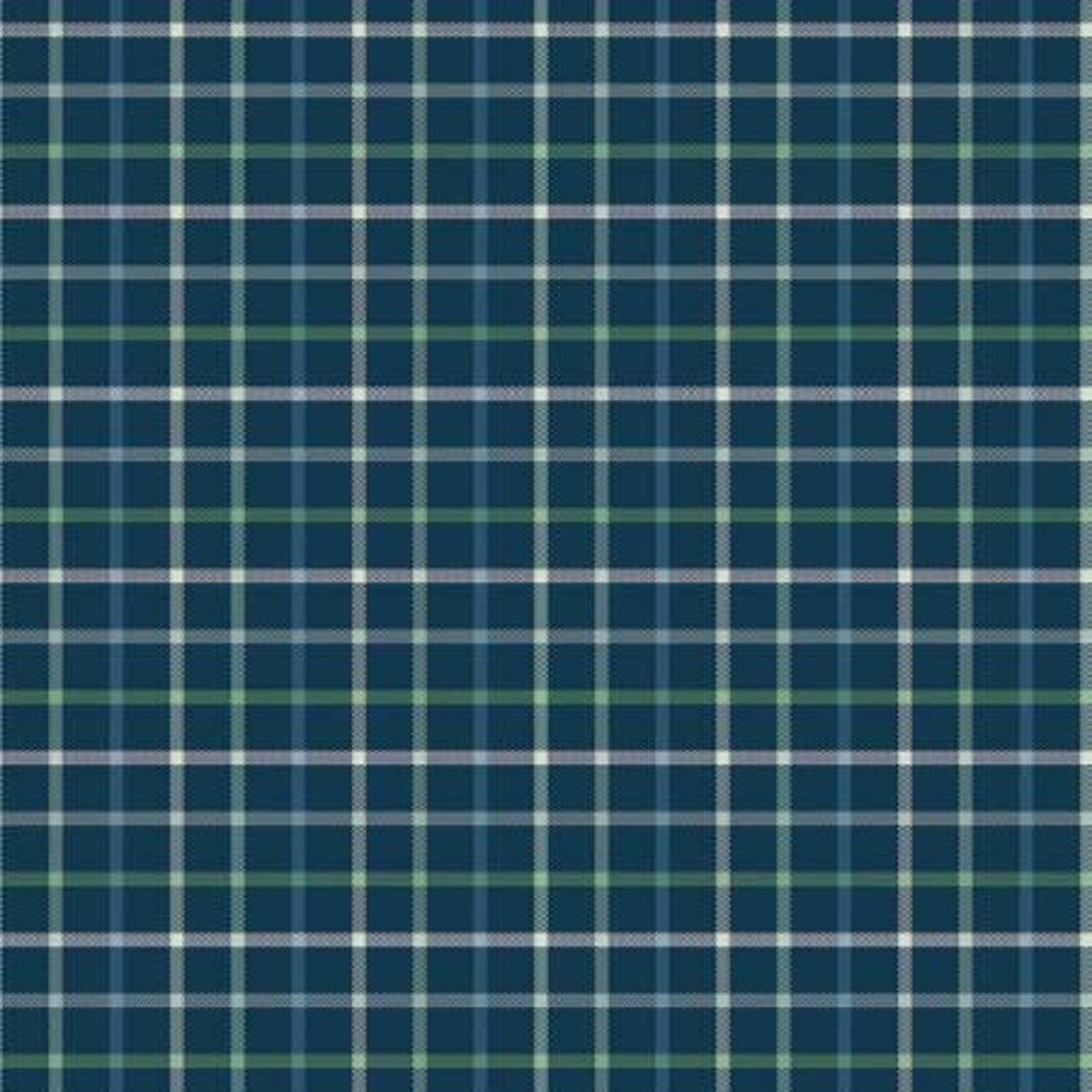 Venture Club - Plaid - Camper Navy - Riley Blake -C17047R - Etsy