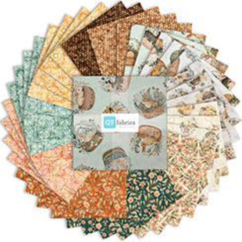 Cotton Tails Fabric Squares – 10 Inch, 42 Count, Quilting Supplies - Etsy