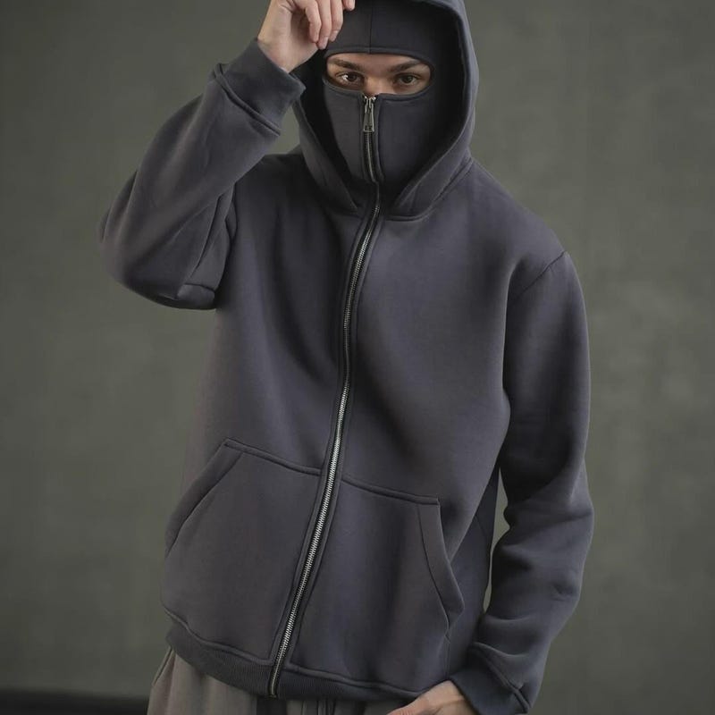 Ninja Mask Sweatshirt - Etsy UK