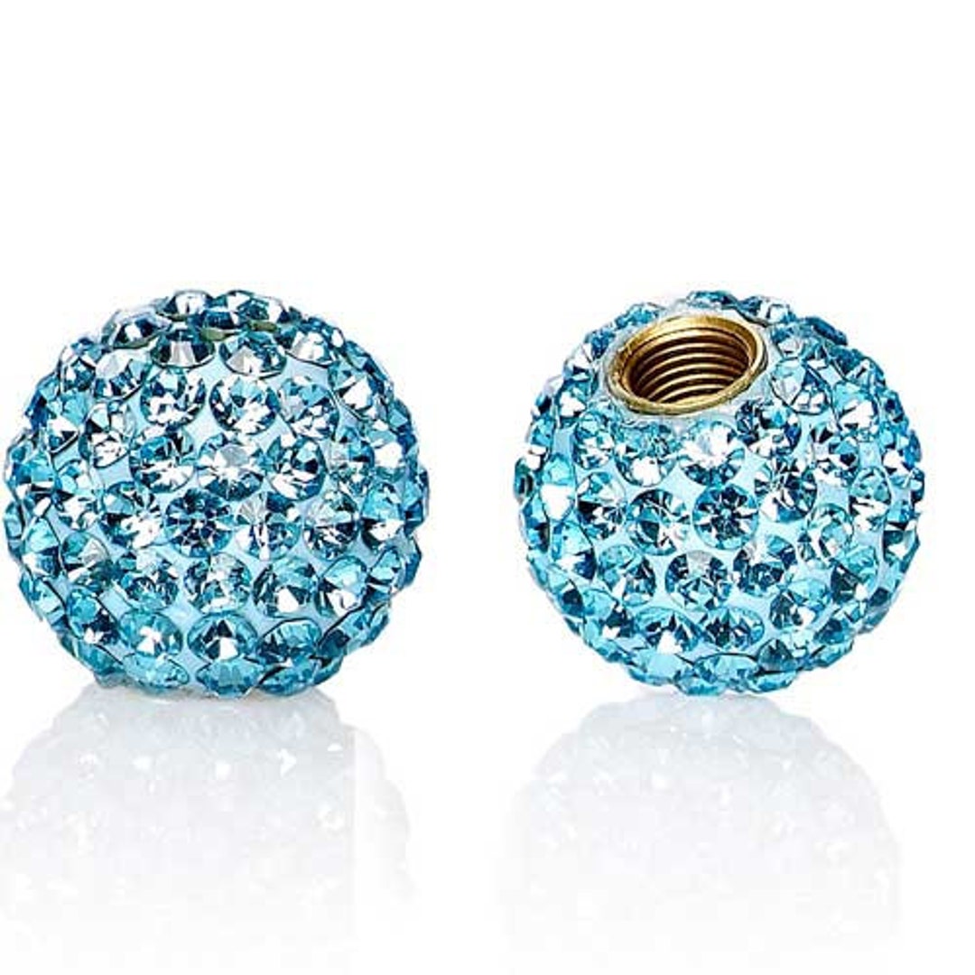 Crystal Rhinestone Bling Valve Stem Caps Handmade Real Glass - Etsy