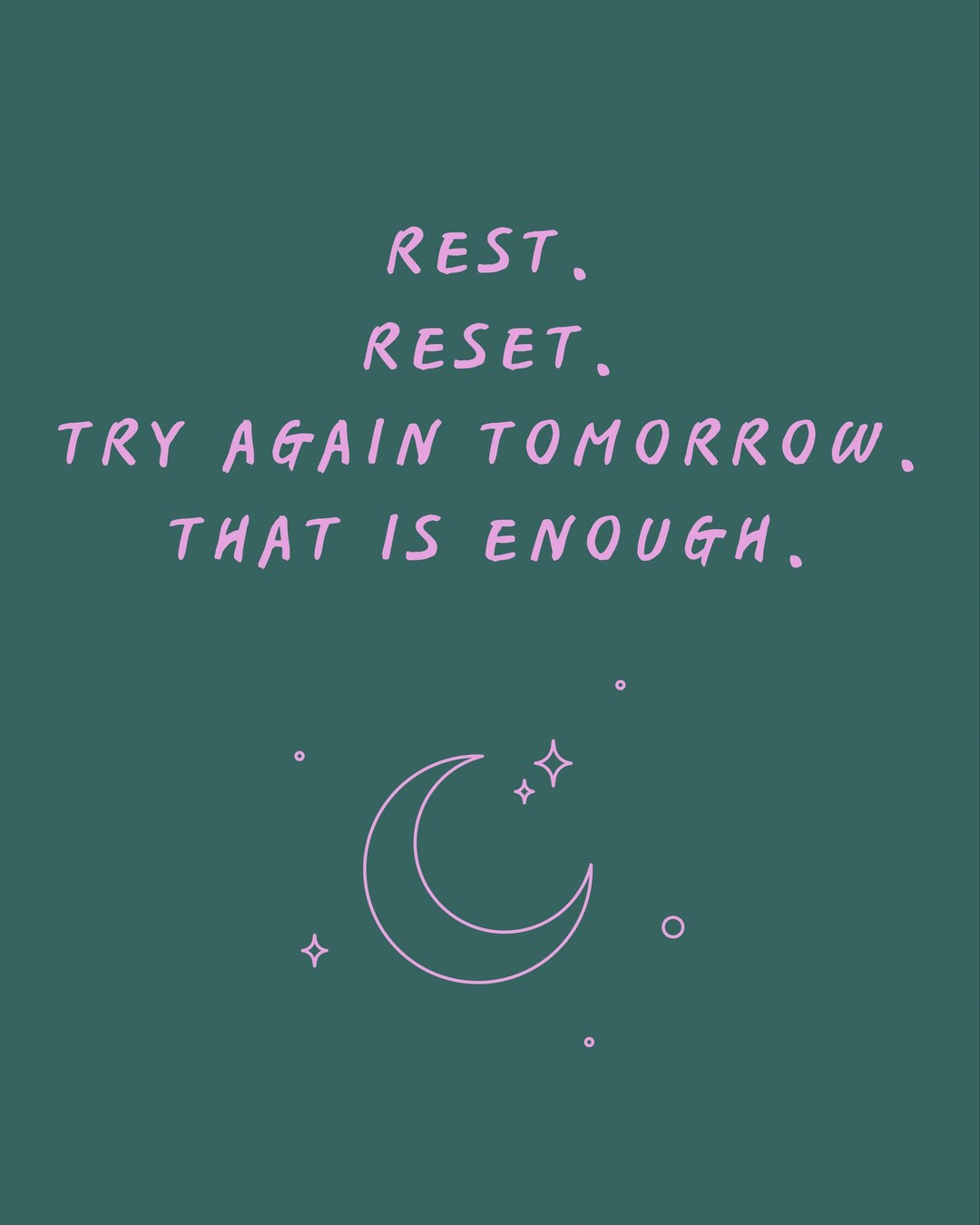Rest & Reset Digital Wallpaper - Etsy