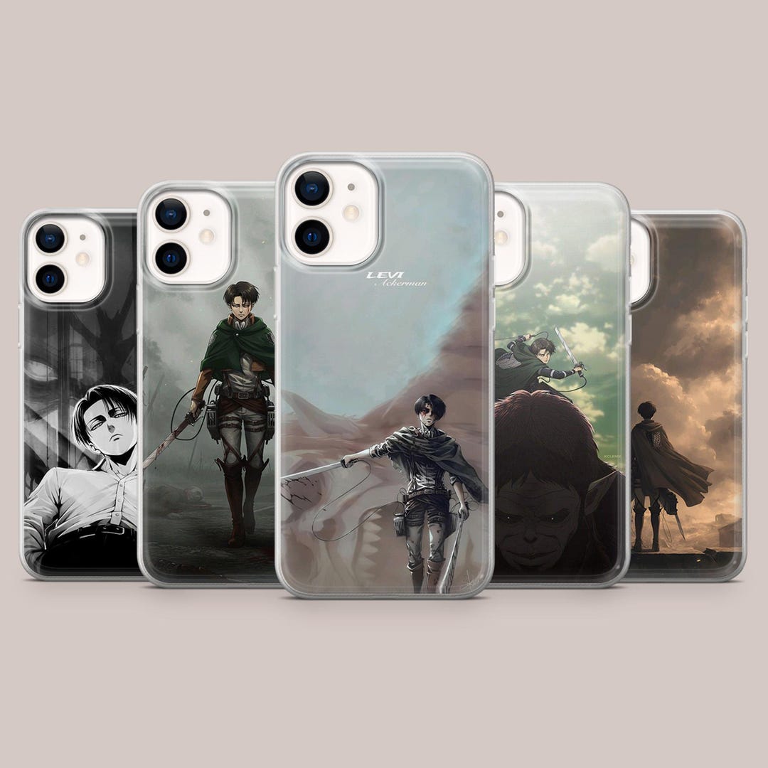 Levi Phone Case Ackerman Attack on Titan Cover for iPhone 17, 16pro, 15 ...