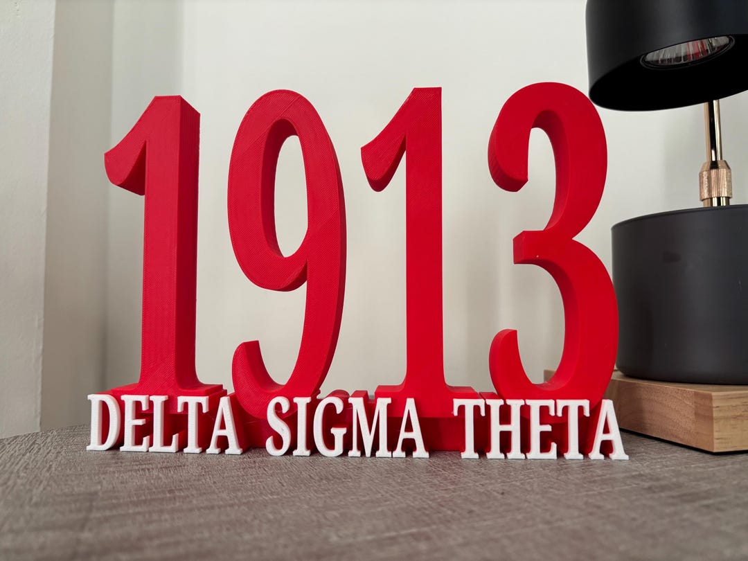 1913 Founding Year Sign (delta Sigma Theta) - Etsy
