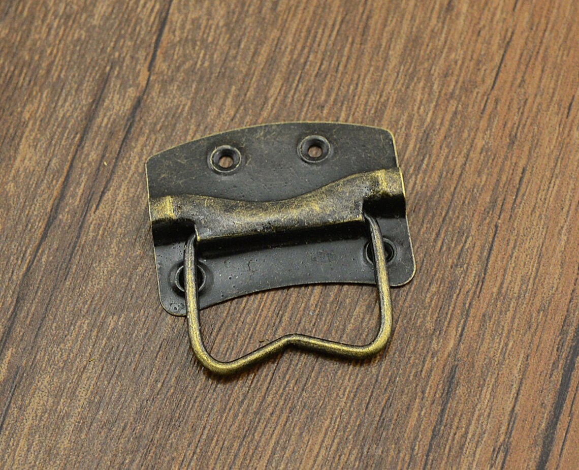 Vintage Drawer Pulls Ring Pulls /small Cabinet Pull Handle - Etsy