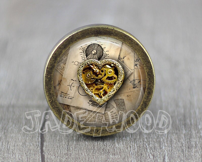 Steampunk Cabinet Dresser Knobs Pull / Dresser Pull / Cabinet | Etsy