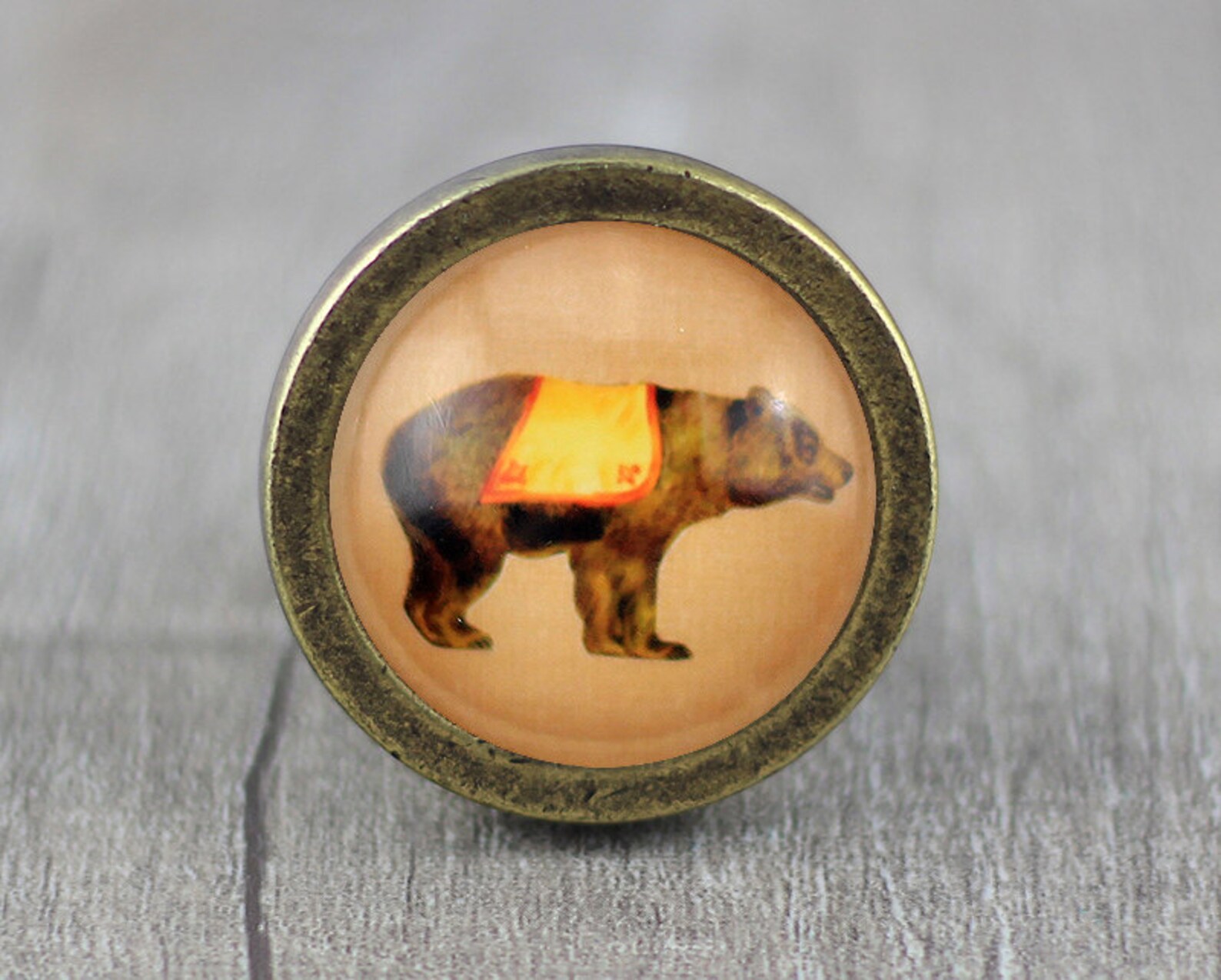 Bear Cabinet Dresser Knobs Pull / Dresser Pull / Cabinet Knobs - Etsy
