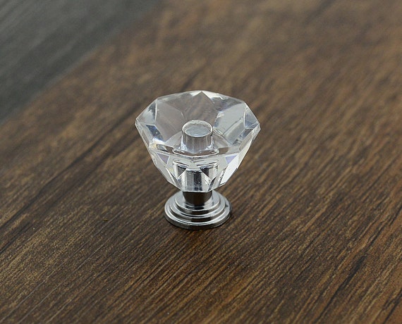 Clear Acrylics Knobs Dresser Knobs Cabinet Dresser Knobs Pull - Etsy