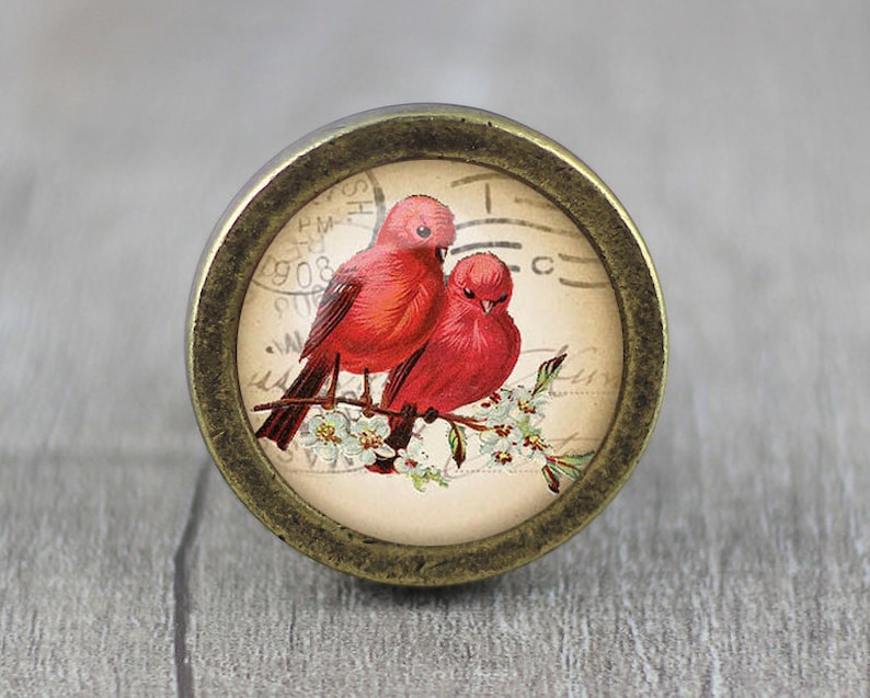 Bird Cabinet Dresser Knobs Pull / Dresser Pull / Cabinet Knobs - Etsy