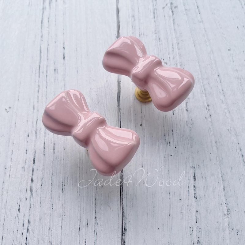 Pink Knobs - Etsy