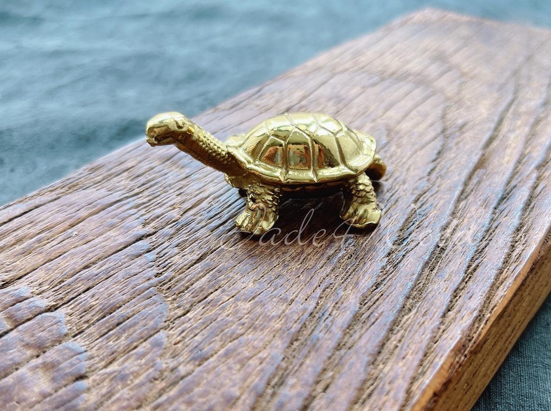 Turtle Solid Brass Dresser Handle Pull Knob Pull Handle / Kitchen ...