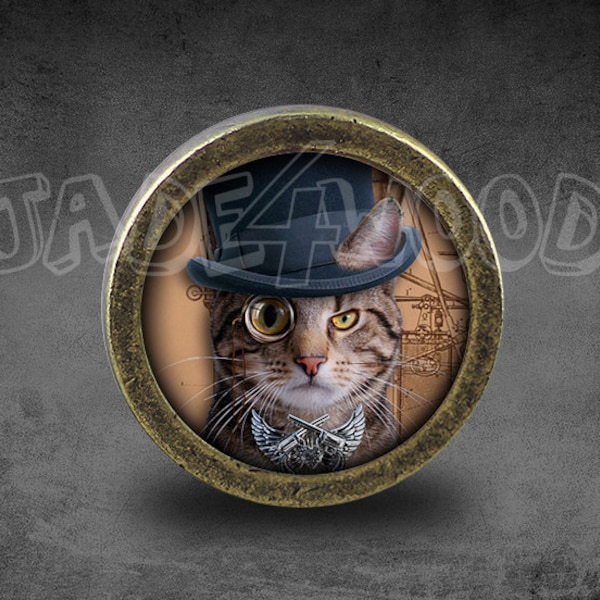 Steampunk Cat - Etsy