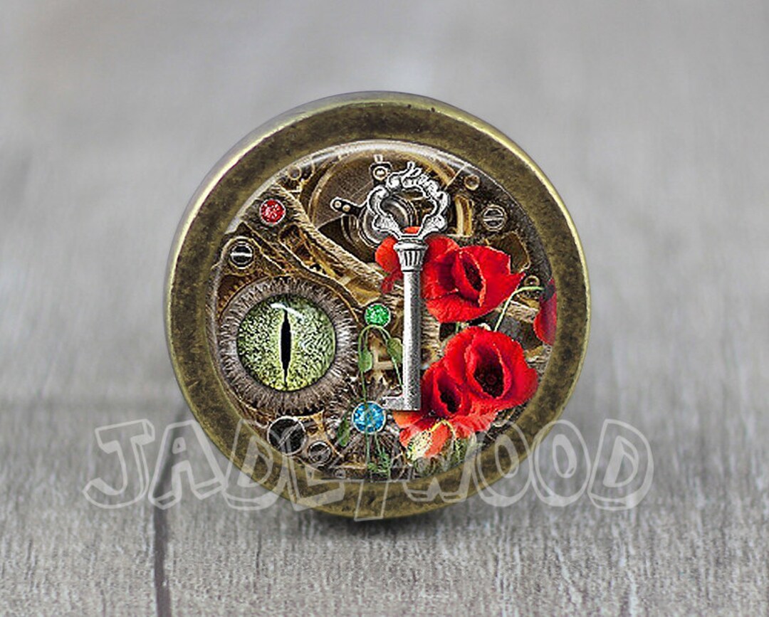 Steampunk Cabinet Dresser Knobs Pull / Dresser Pull / Cabinet Knobs ...