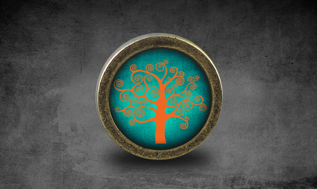 Life of Tree Cabinet Dresser Knobs Pull / Dresser Pull / Cabinet Knobs ...