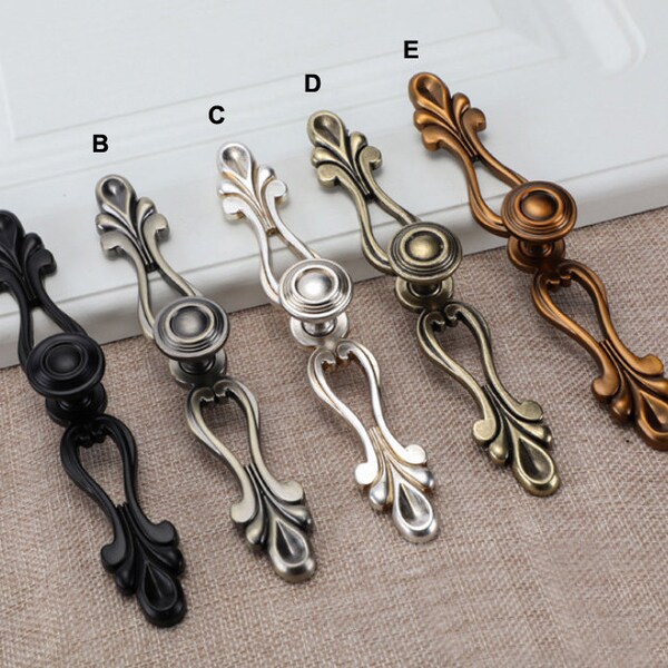Gold French Kitchen Cabinet Handles - Etsy