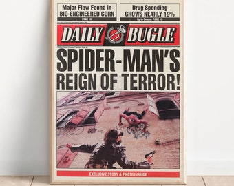 Daily Bugle Poster | Etsy