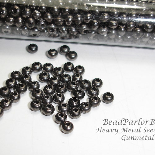 24K Gold Plated Metal Seed Beads Size 11/0 52 Grams - Etsy