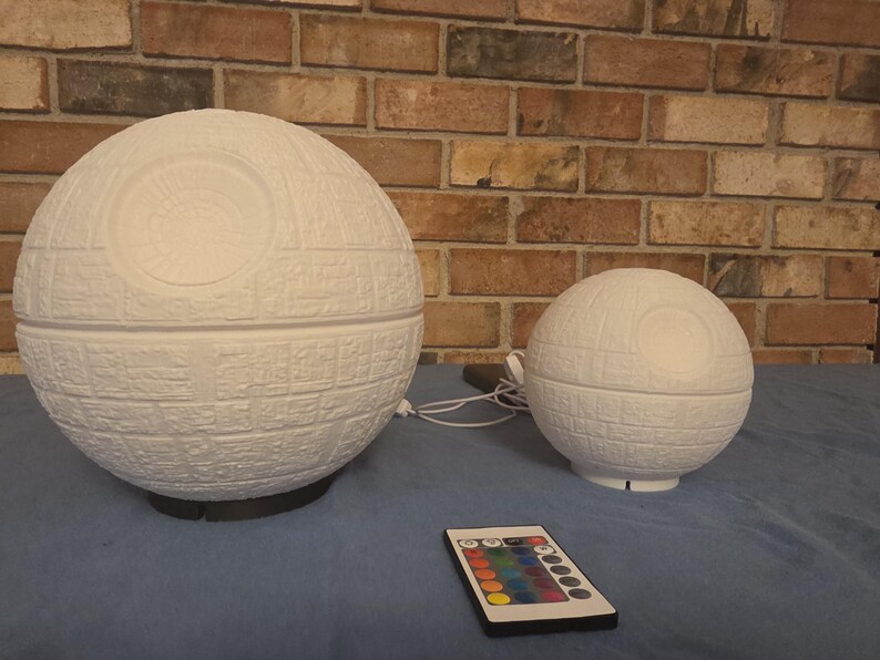 LED Death Star Lamp - Etsy