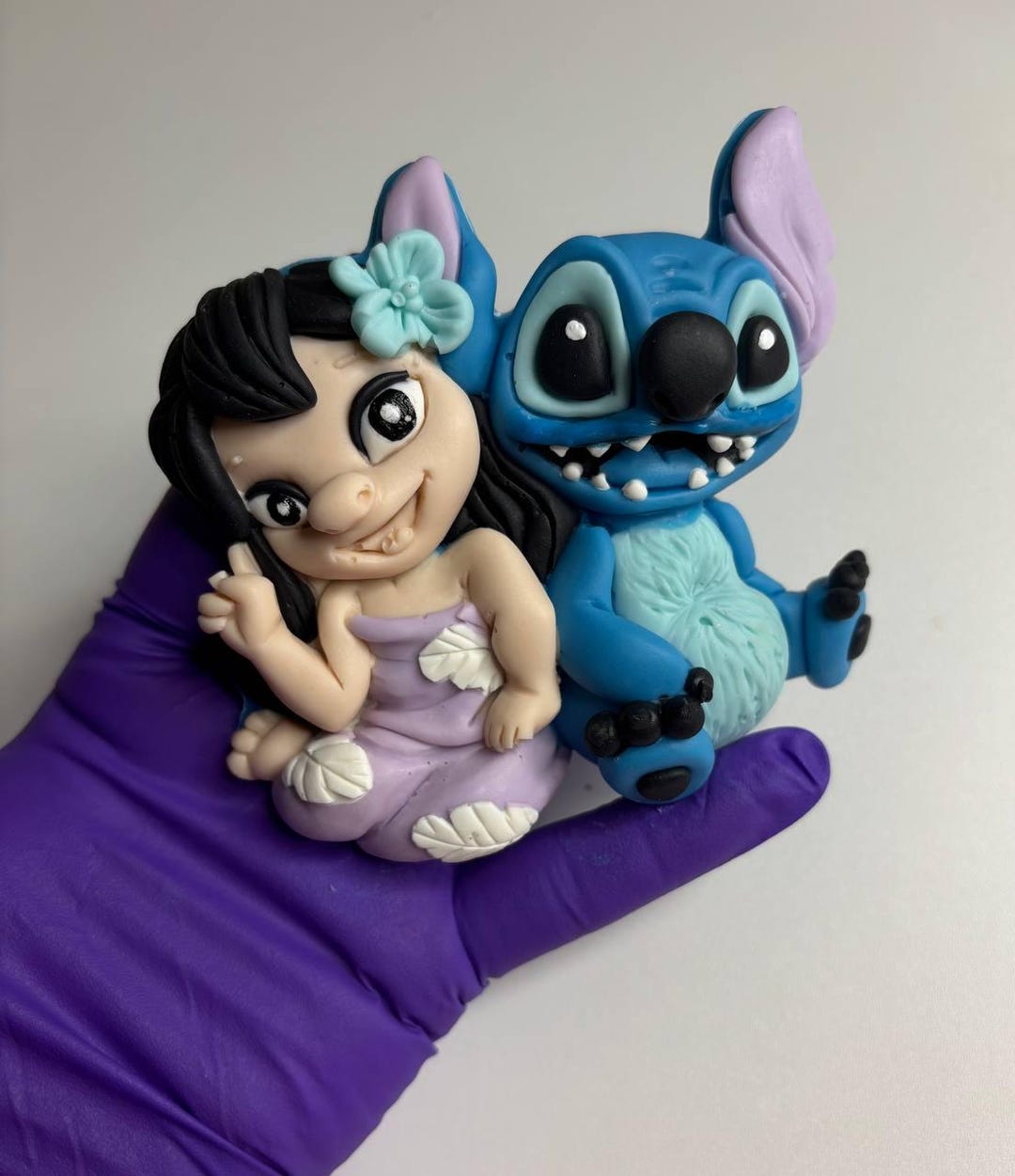 Edible 2D Stitch and Lilo Cake Toppers for a Boy or Girl Celebration ...
