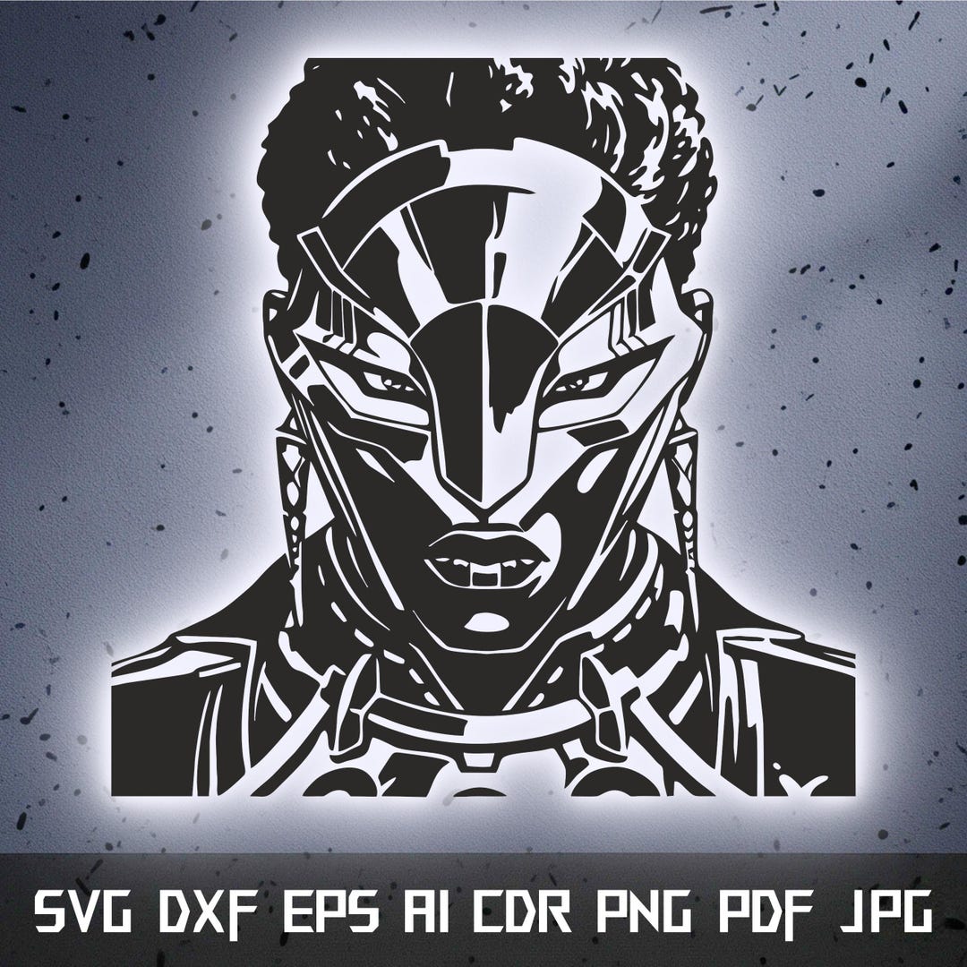Arcane Ambessa SVG DXF Files - League of Legends Line Art - Laser ...