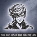 Arcane Vi SVG DXF Files - League of Legends Line Art - Laser Cnc Cricut ...