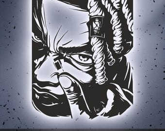 Arcane Vi SVG DXF Files - League of Legends Line Art - Laser Cnc Cricut ...