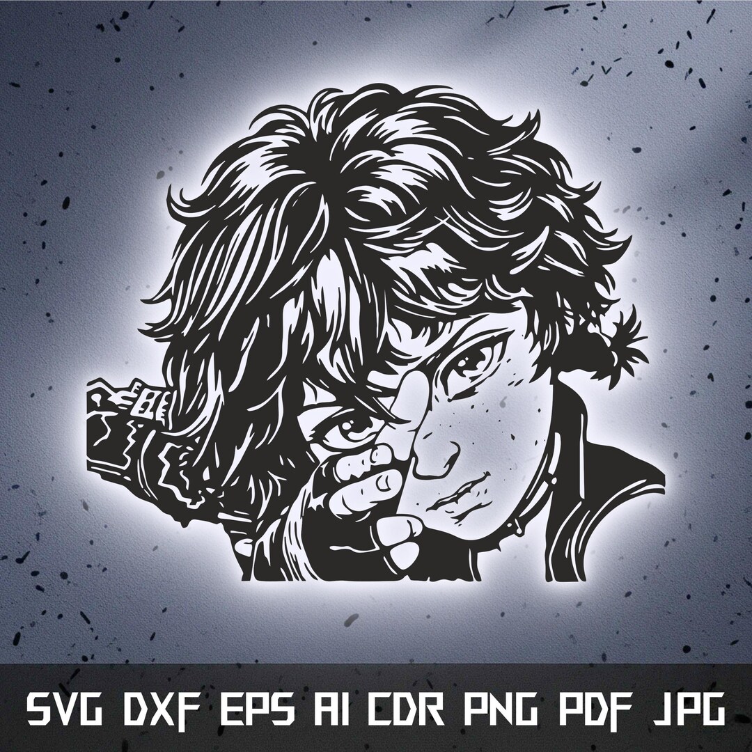 Arcane Isha SVG DXF Files - League of Legends Line Art - Laser Cricut ...