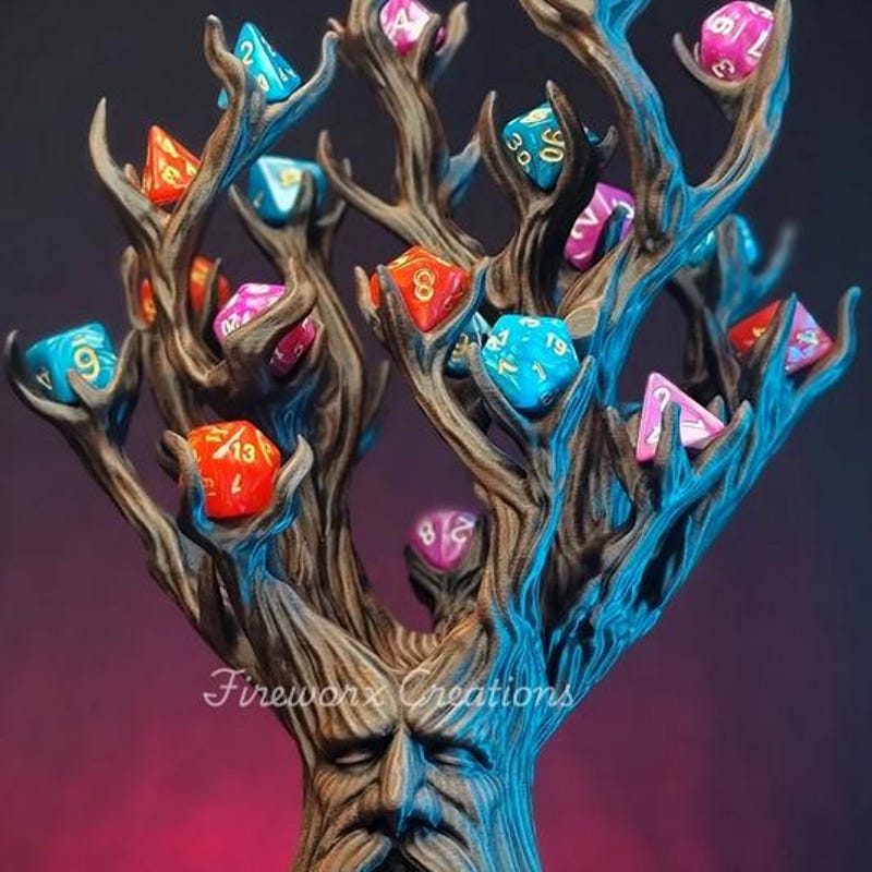 Dice Tree and Roller - Etsy