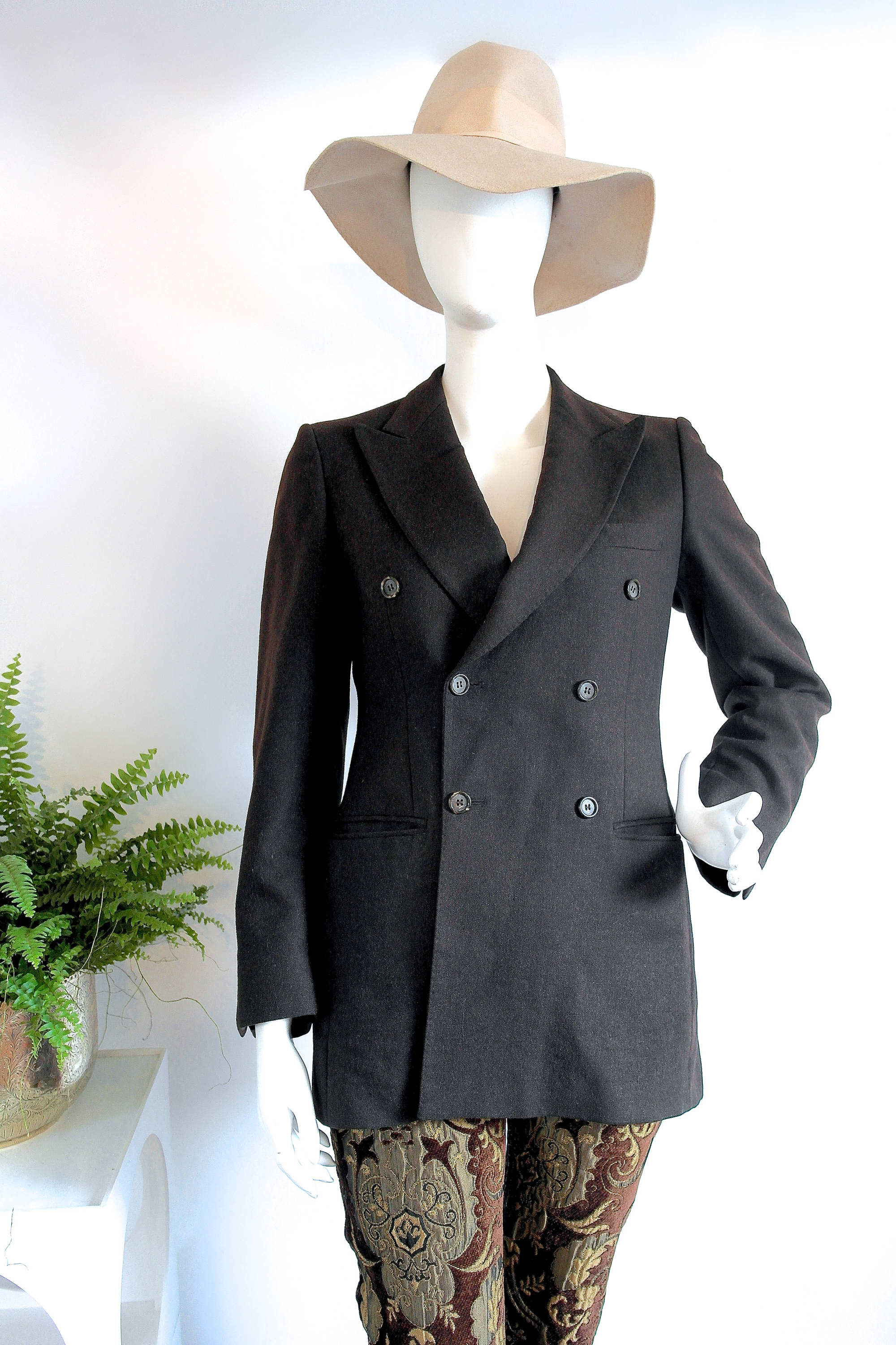 Vintage GANGSTER Al Capone Chicago Mobster Style Jacket // High Quality ...