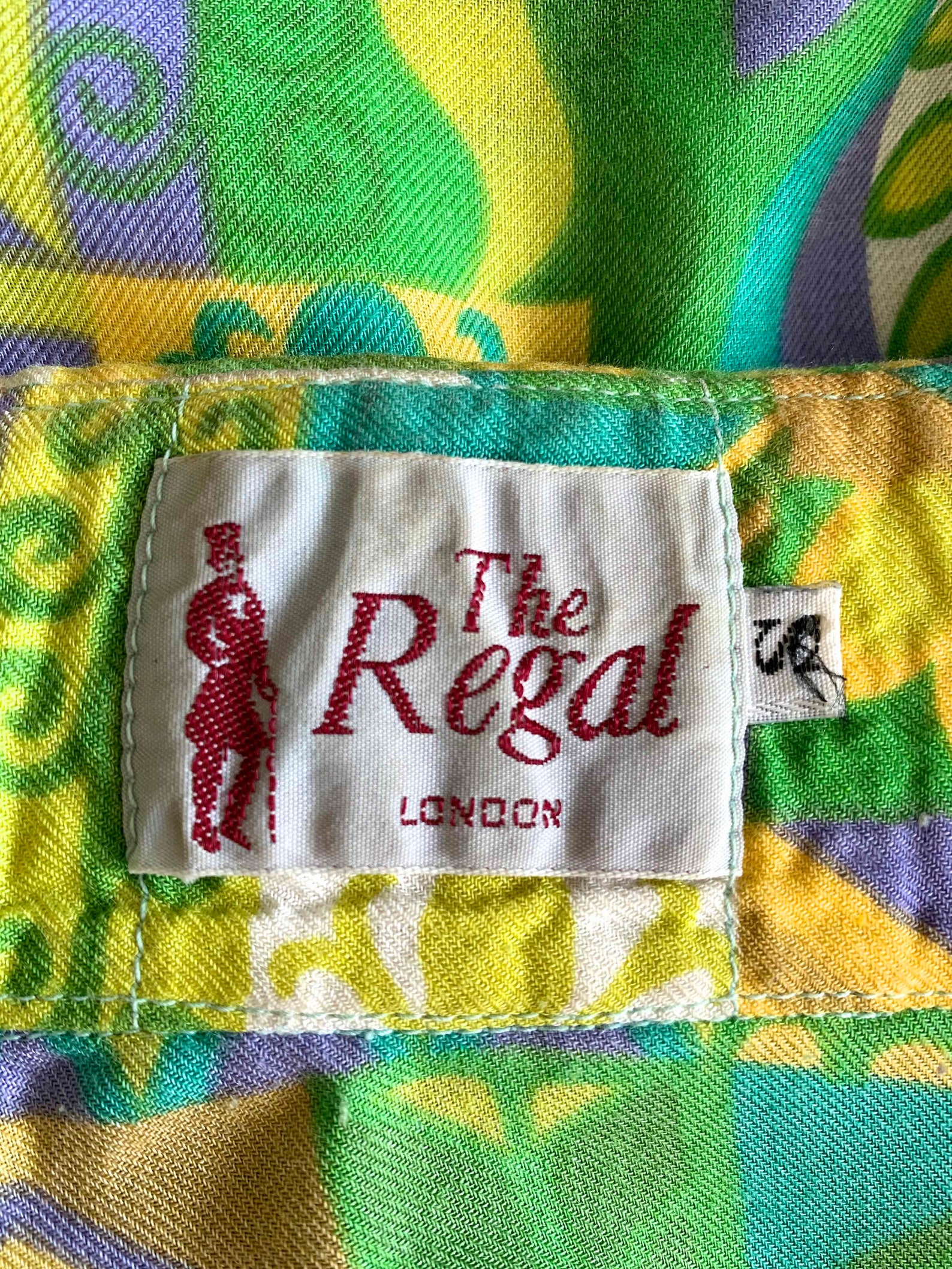 Rare 60s Psychedelic Shirt by THE REGAL of Carnaby Street / | Etsy