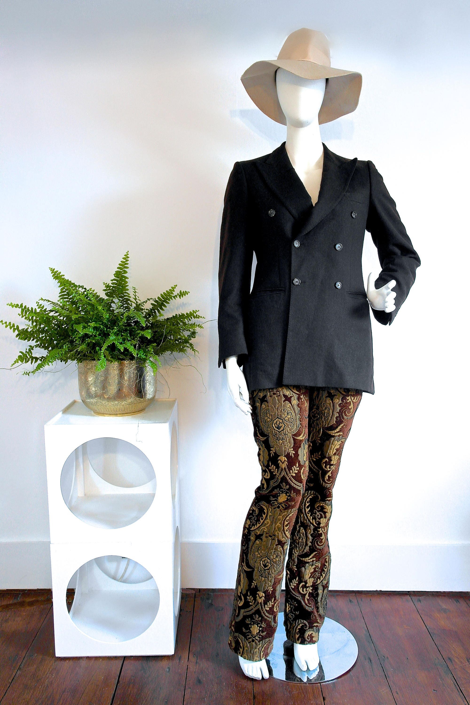 Vintage GANGSTER Al Capone Chicago Mobster Style Jacket // High Quality ...