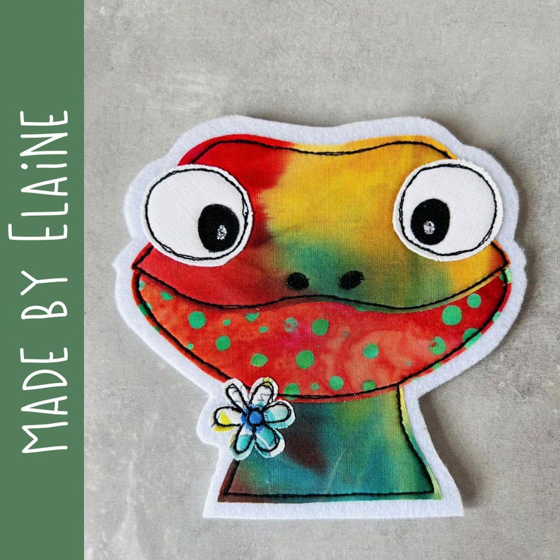 Landyn Lizard Applique Quilt Pattern: Easy Beginner PDF (digital ...