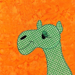 Corbin Camel Applique Quilt Pattern: Easy Quilt-as-you-go (PDF Pattern ...