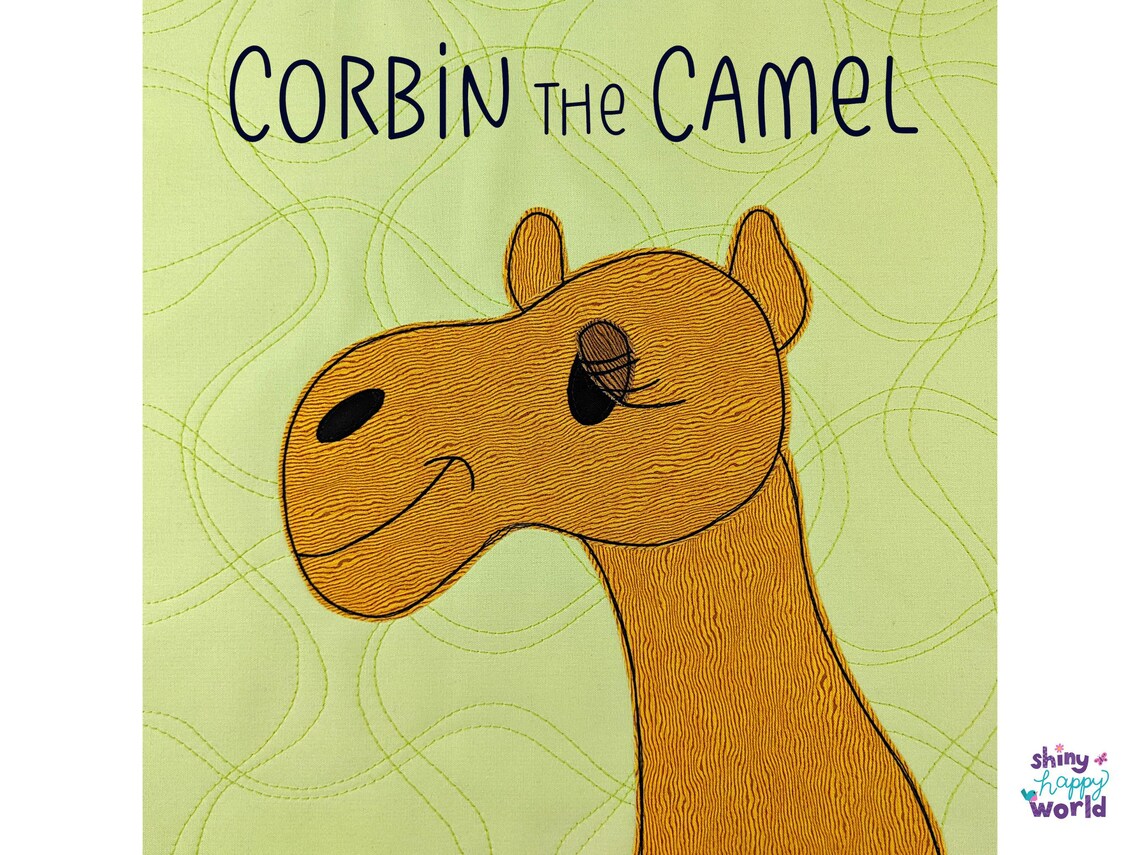 Corbin Camel Applique Quilt Pattern: Easy Quilt-as-you-go (PDF Pattern ...