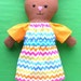 Beatrice - a Dress up Bunch Bunny Rag Doll PDF Sewing Pattern (easter ...