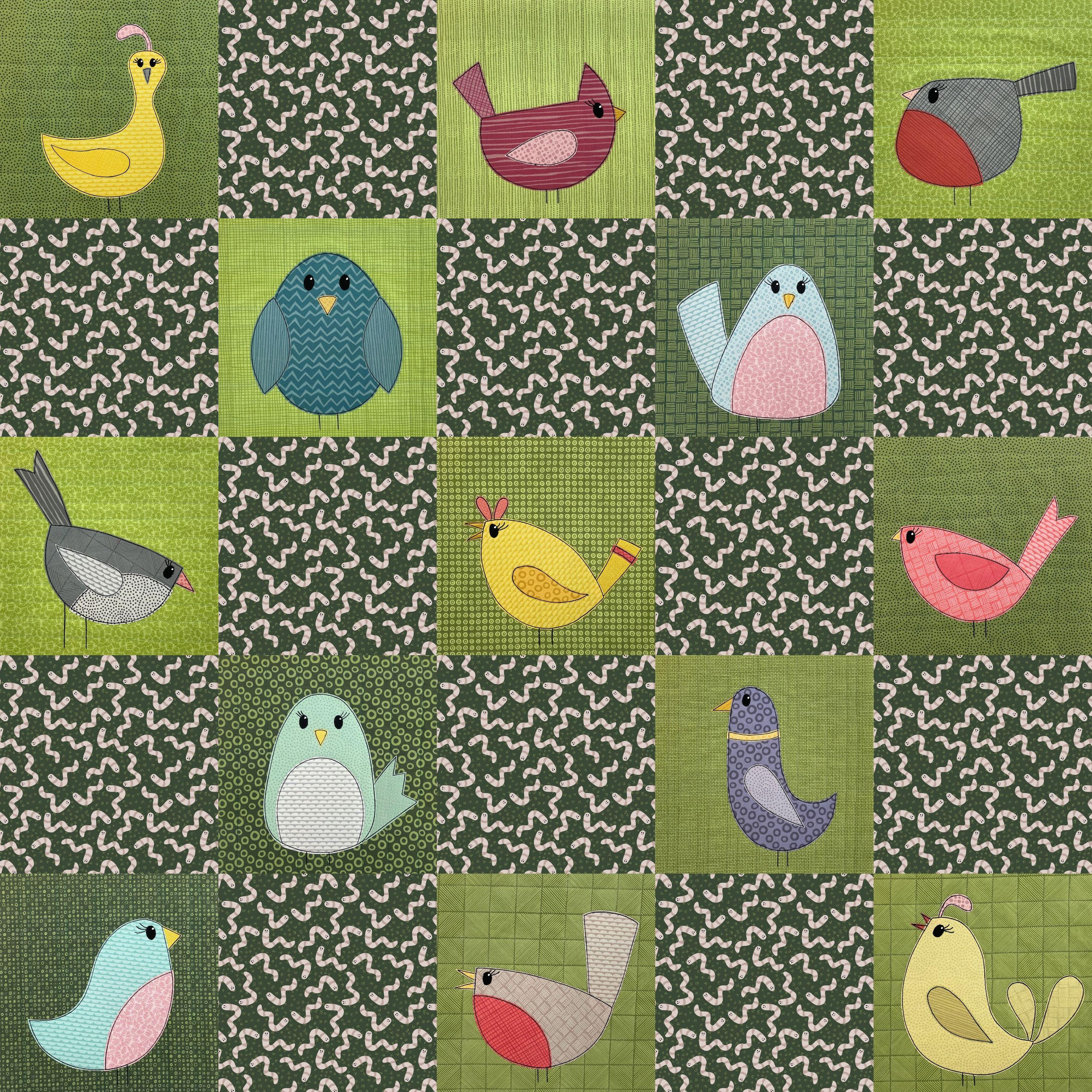 Printable Funny Bird Applique Pattern APPLIQUE BIRD PATTERNS « Free