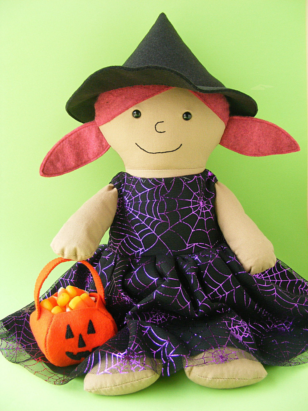 Doll Witch Costume Pattern PDF digital pattern for Dress Up | Etsy