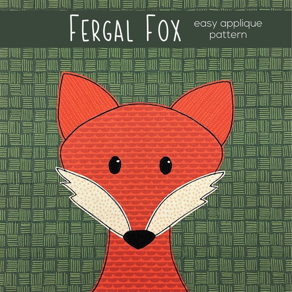 Fox Quilt Pattern - Etsy
